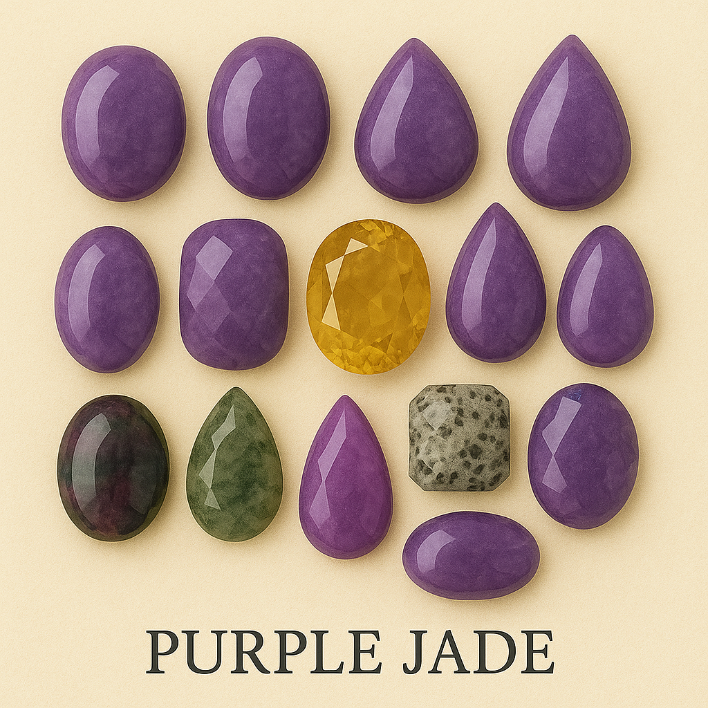 Purple Jade Gemstones Online | Violet Healing Stones – Gemivra